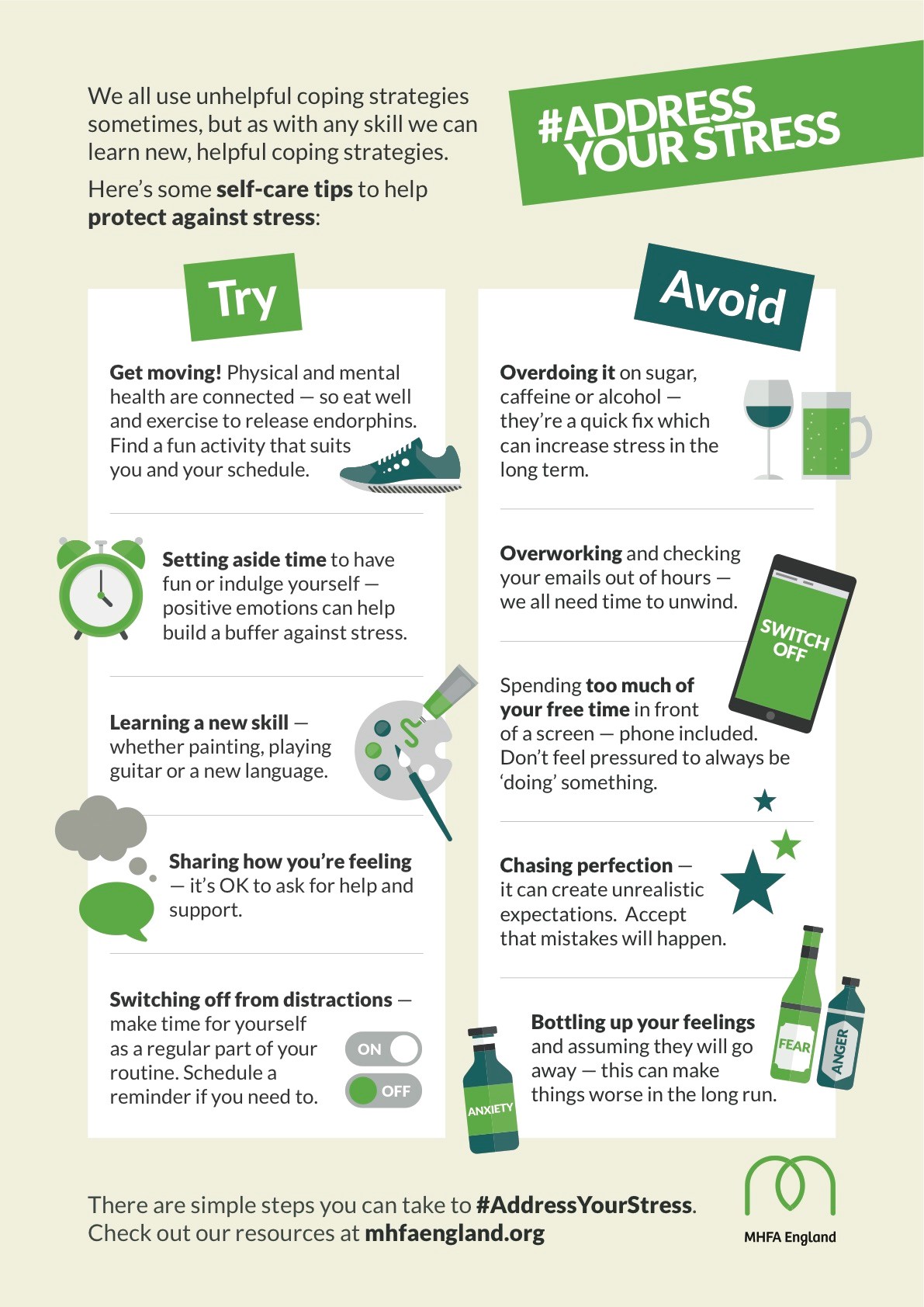 Address your stress - HealthWise Leeds